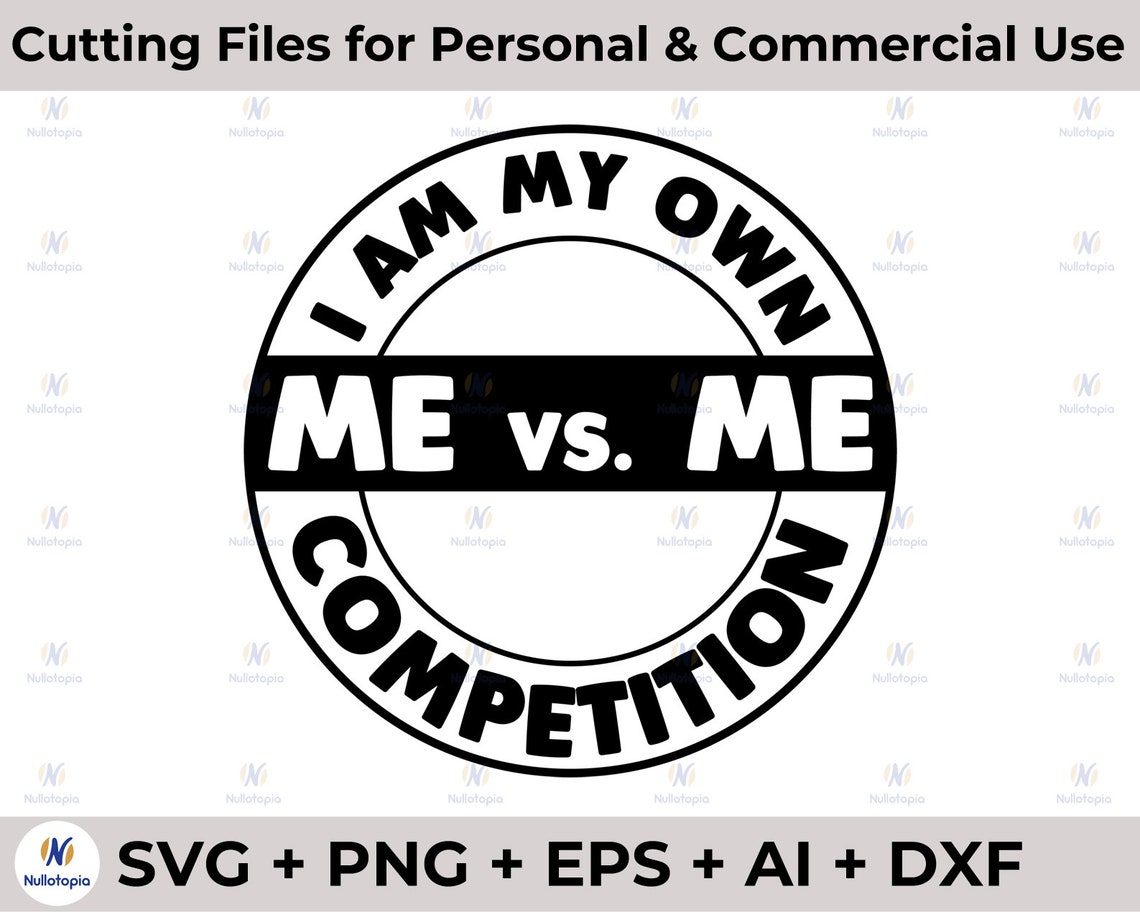 Me Vs Me SVG PNG It's the Me for Me Svg Me Vs Me I Am My - Etsy