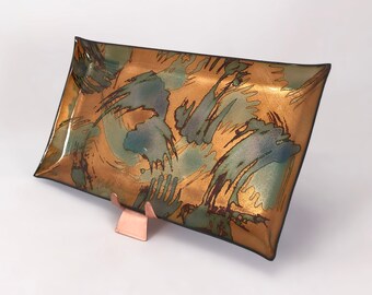 Copper Rectangular Tray - Etsy