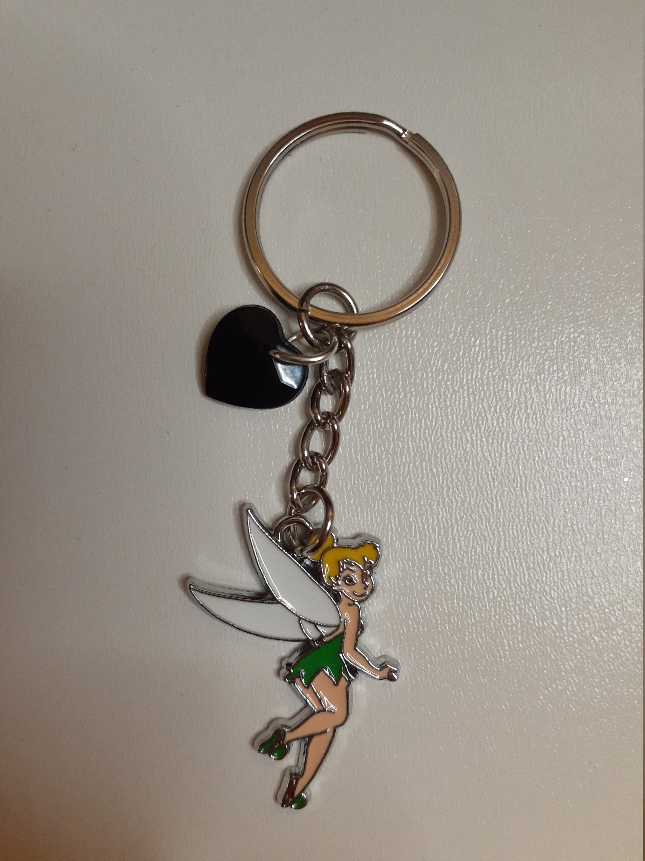 Tinkerbell Keychain and Necklace - Etsy