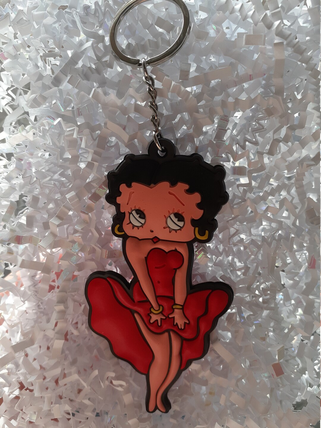 Betty Boop Keychain - Etsy