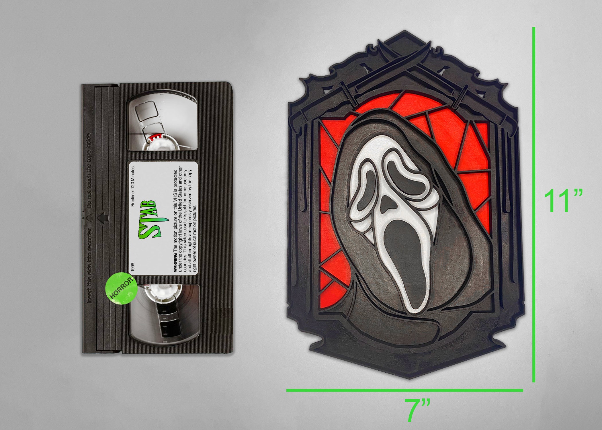 Ghost Face Wall Art Scream Decor Horror Gift - Etsy