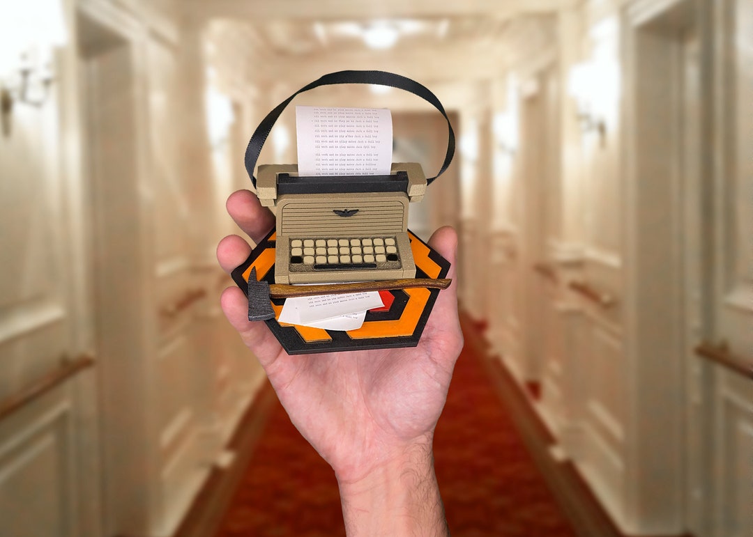 Horror Movie Typewriter Ornament - Etsy