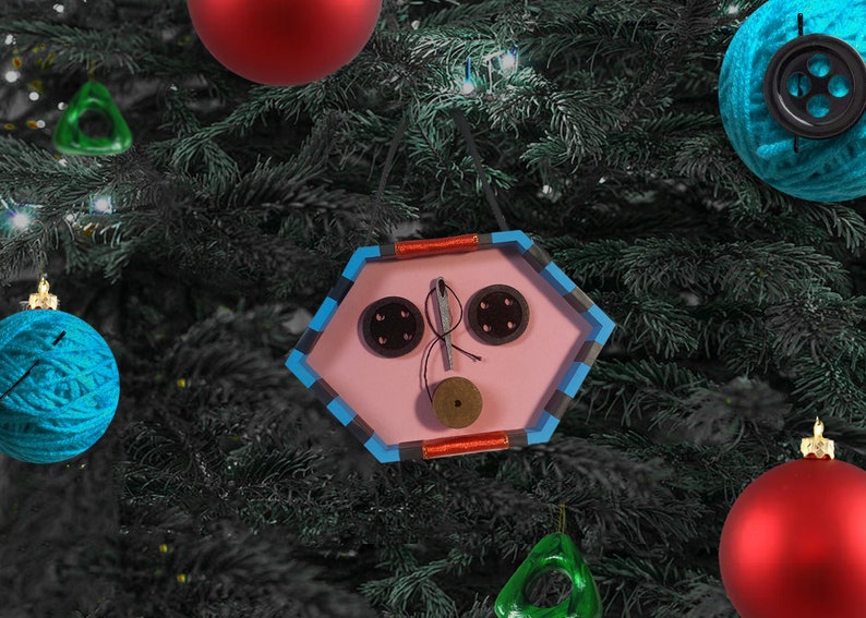 Coraline Ornament Button Box Coraline Other Mother Christmas - Etsy