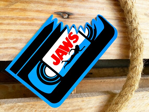 JAWS Inspired Sticker Laptop Decal - Etsy
