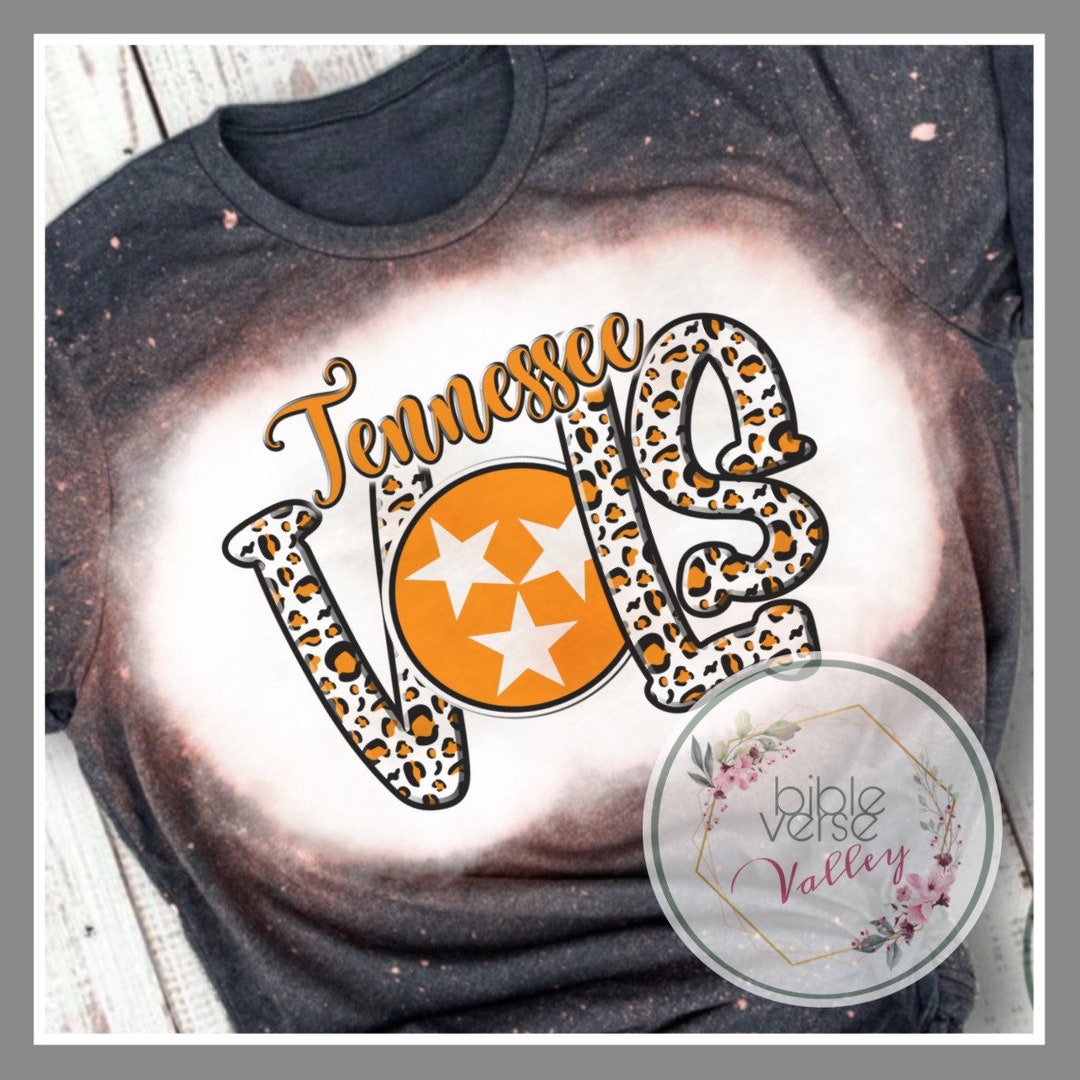 Tennessee • Tri Star Leopard Print • Vols • Game Day - Etsy