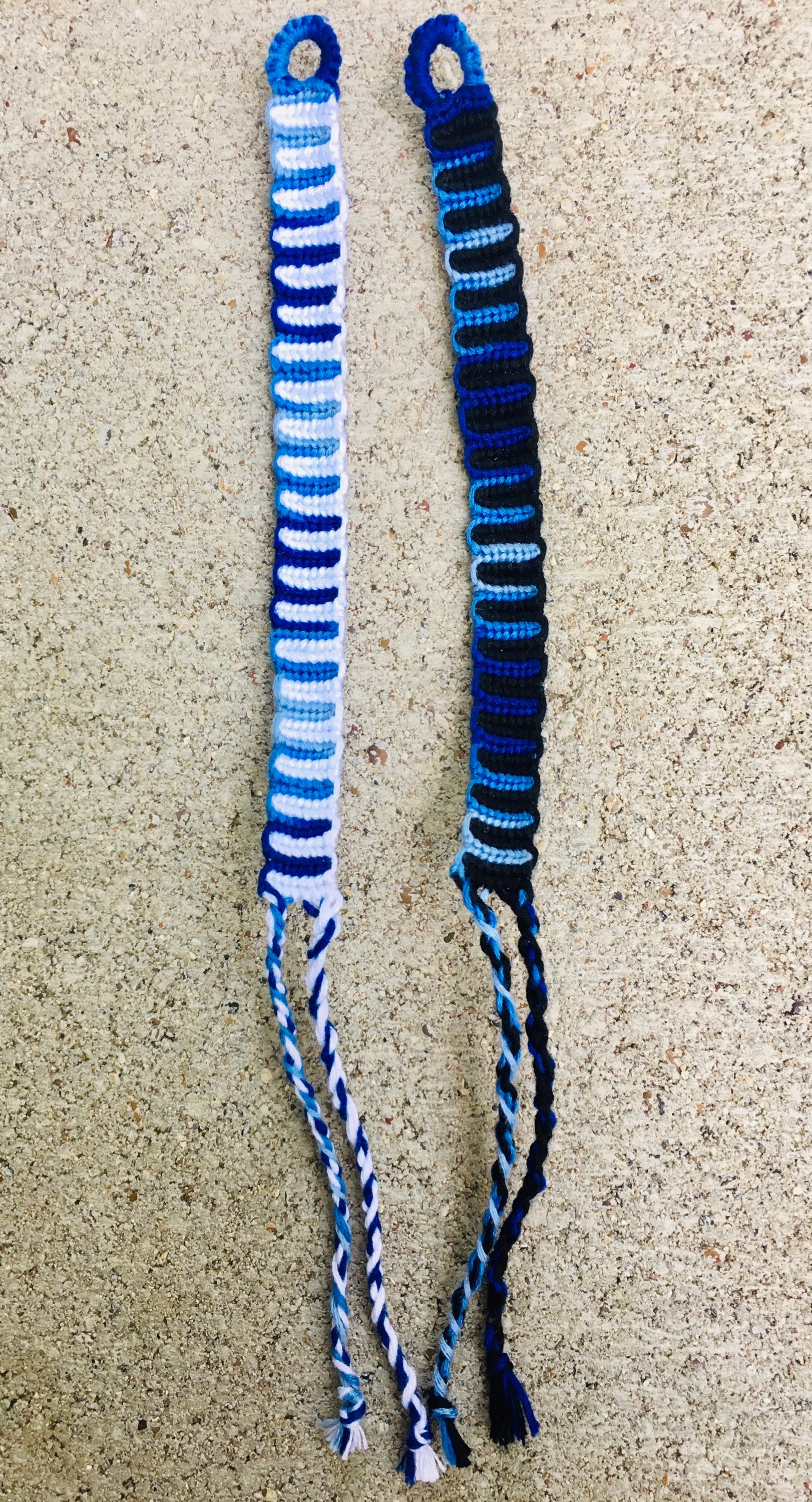 Ombre Vertical Wave Bracelet - Etsy