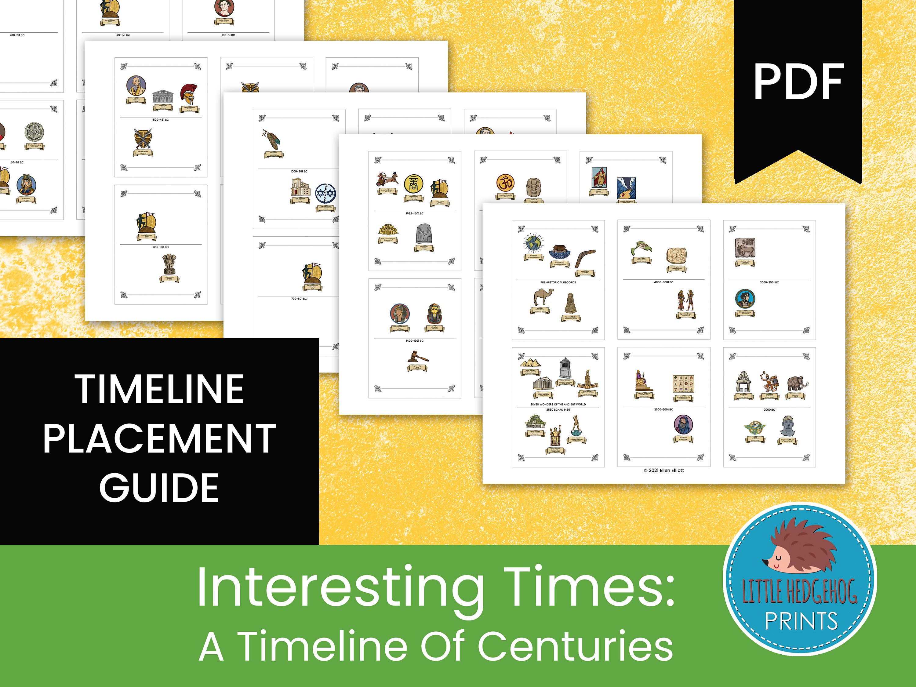 A Timeline of Centuries: Interesting Times Full Bundle Set Black and ...