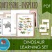 Dinosaur Learning Set Montessori-inspired Homeschool | Etsy