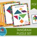 Tangram Puzzle Set || Montessori-inspired Homeschool Preschool ...