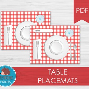 Table Setting Set || Montessori-inspired Homeschool Preschool ...