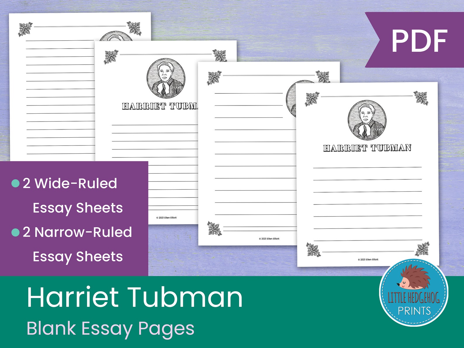 Harriet Tubman Coloring Page and Worksheets - Etsy