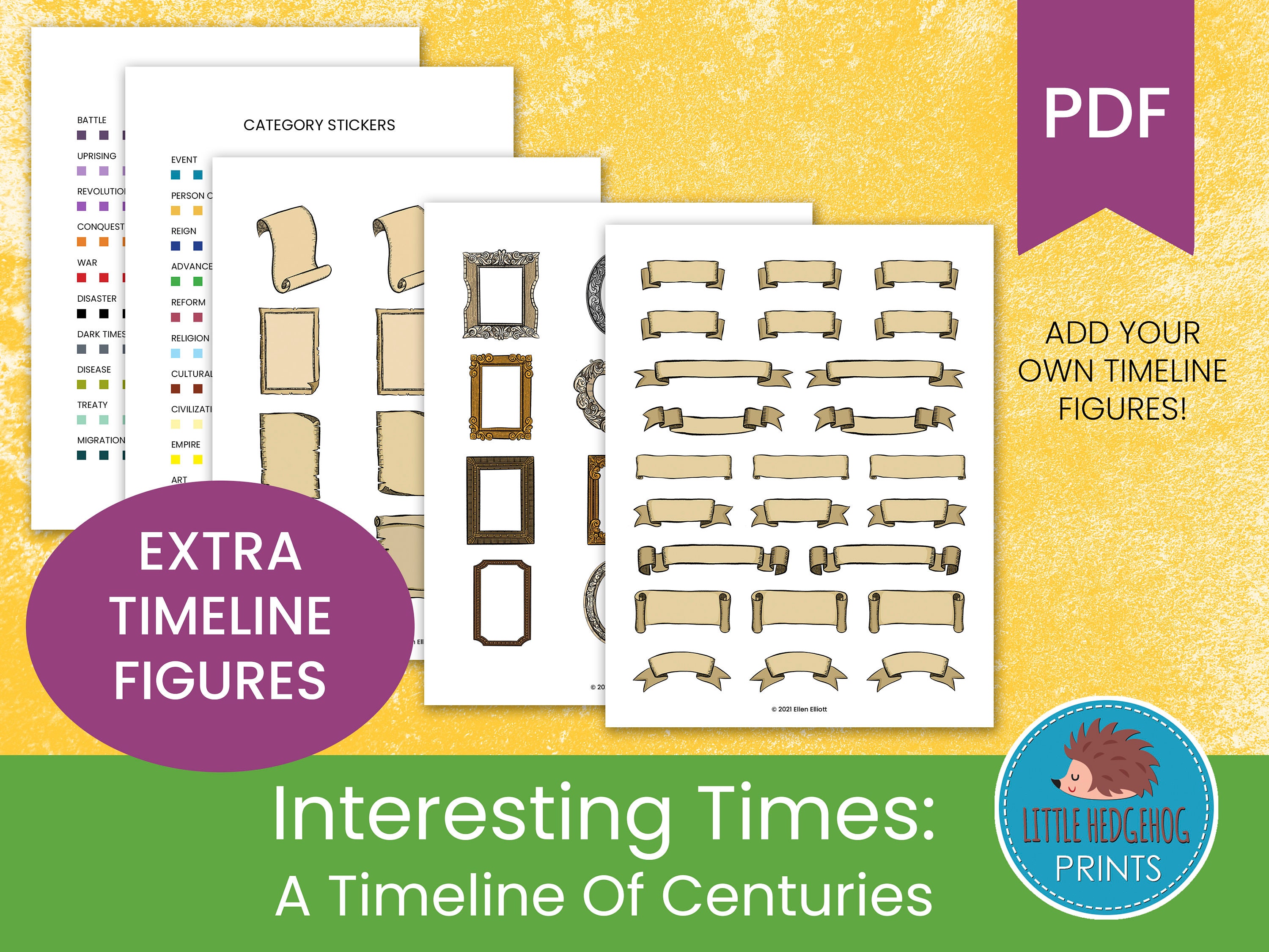 A Timeline of Centuries: Interesting Times || Full Bundle Set || Full ...