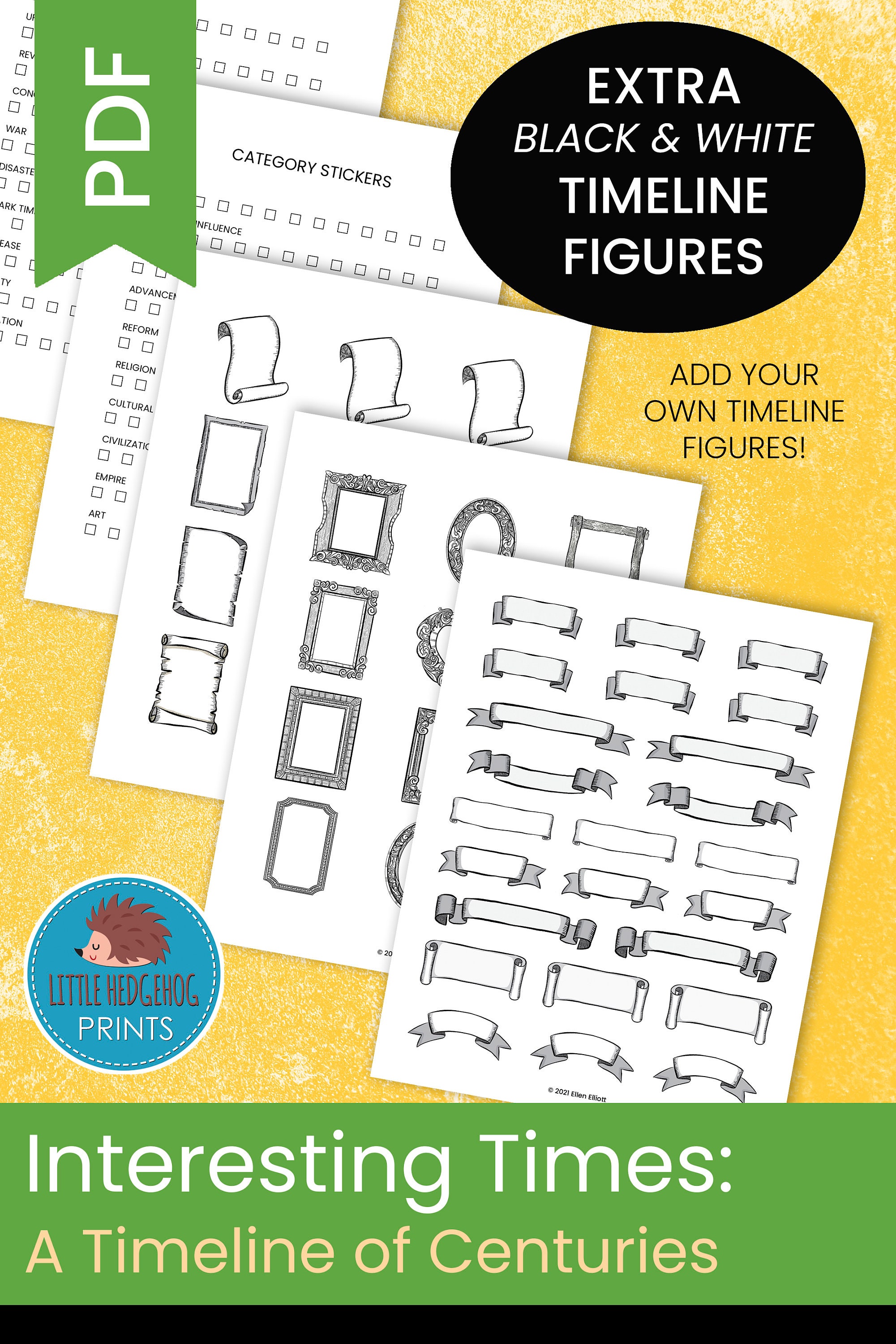 A Timeline of Centuries: Interesting Times Extra Figures for Timeline ...