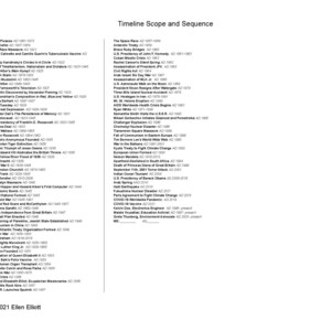 A Timeline of Centuries: Interesting Times || Timeline Figures || Black ...