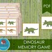 Dinosaur Learning Set || Montessori-inspired Homeschool Preschool ...