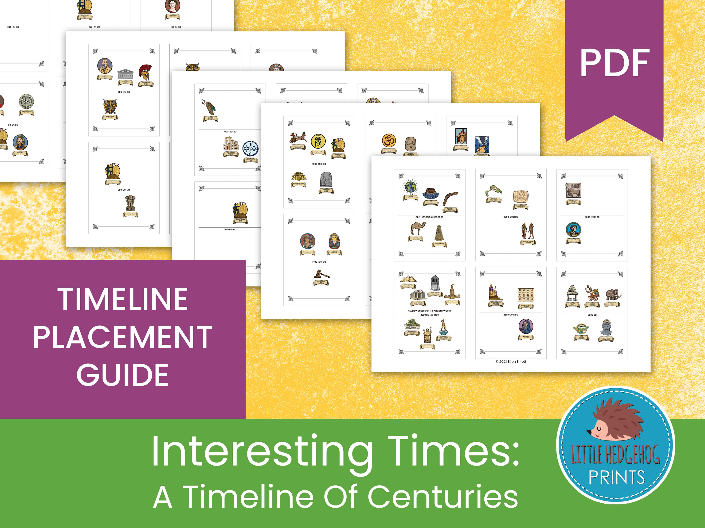 A Timeline of Centuries: Interesting Times || Full Bundle Set || Full ...