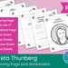 Greta Thunberg Coloring Page and Worksheets Women's - Etsy
