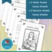 Da Vinci's Mona Lisa Coloring Page and Worksheets || Art History Lesson ...