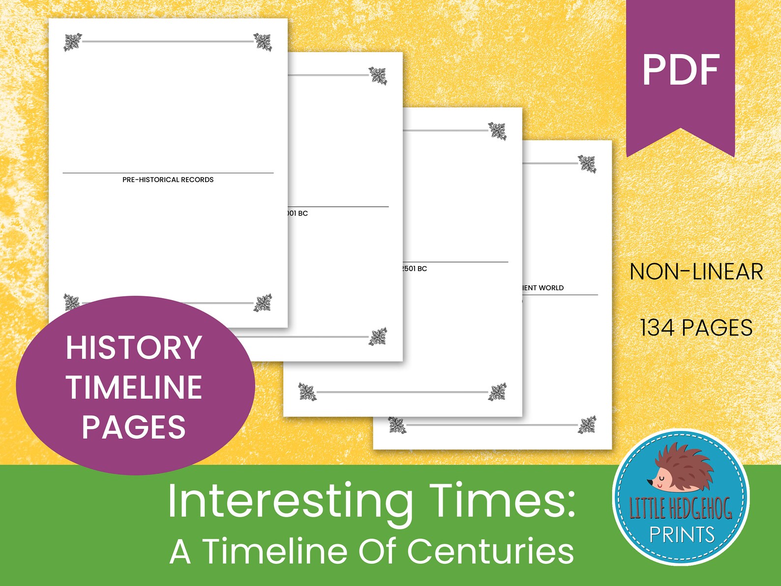 A Timeline of Centuries: Interesting Times Timeline Pages and Full ...