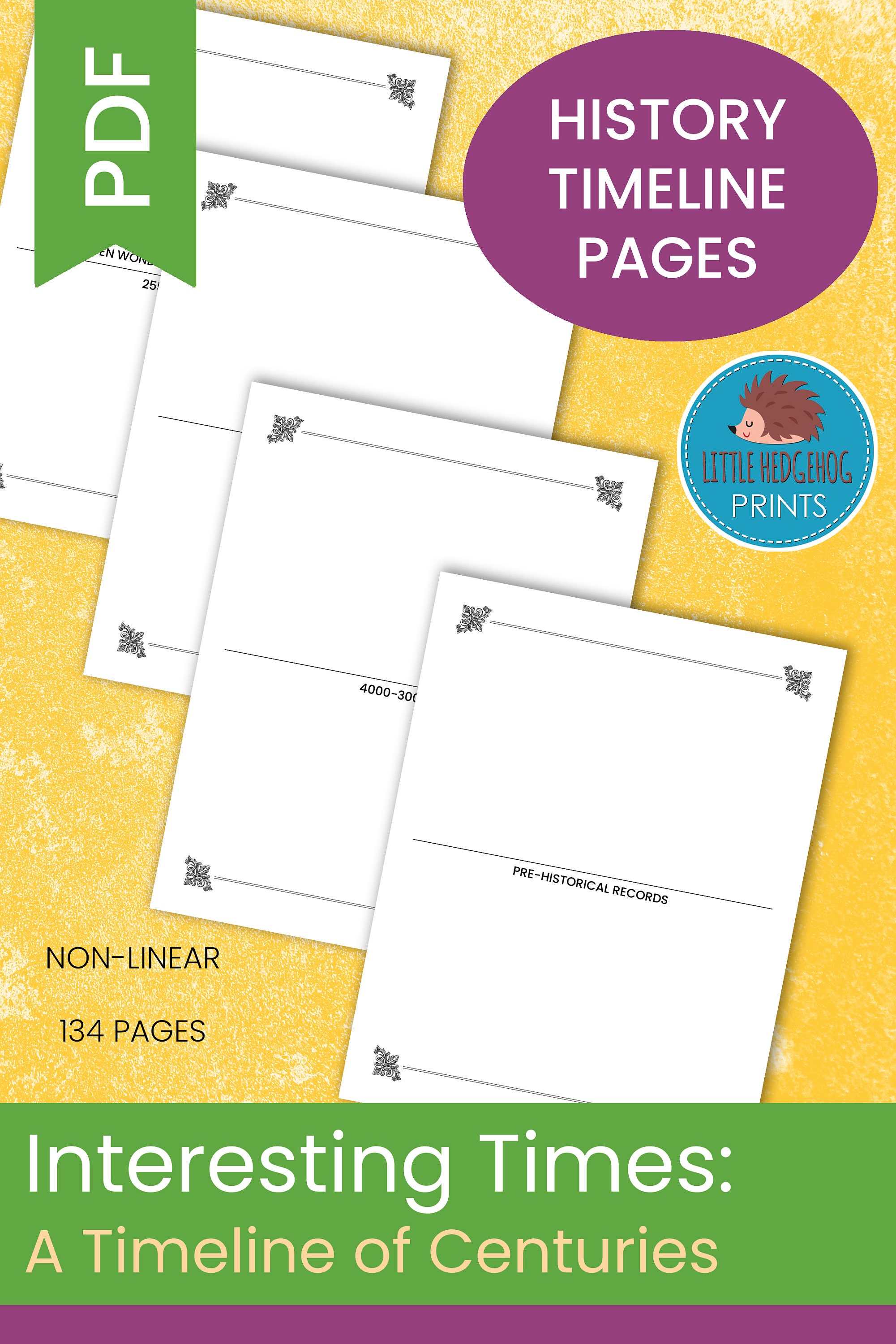 A Timeline of Centuries: Interesting Times || Timeline Pages and Full ...