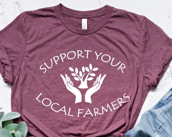 Support Farming Shirt - Etsy
