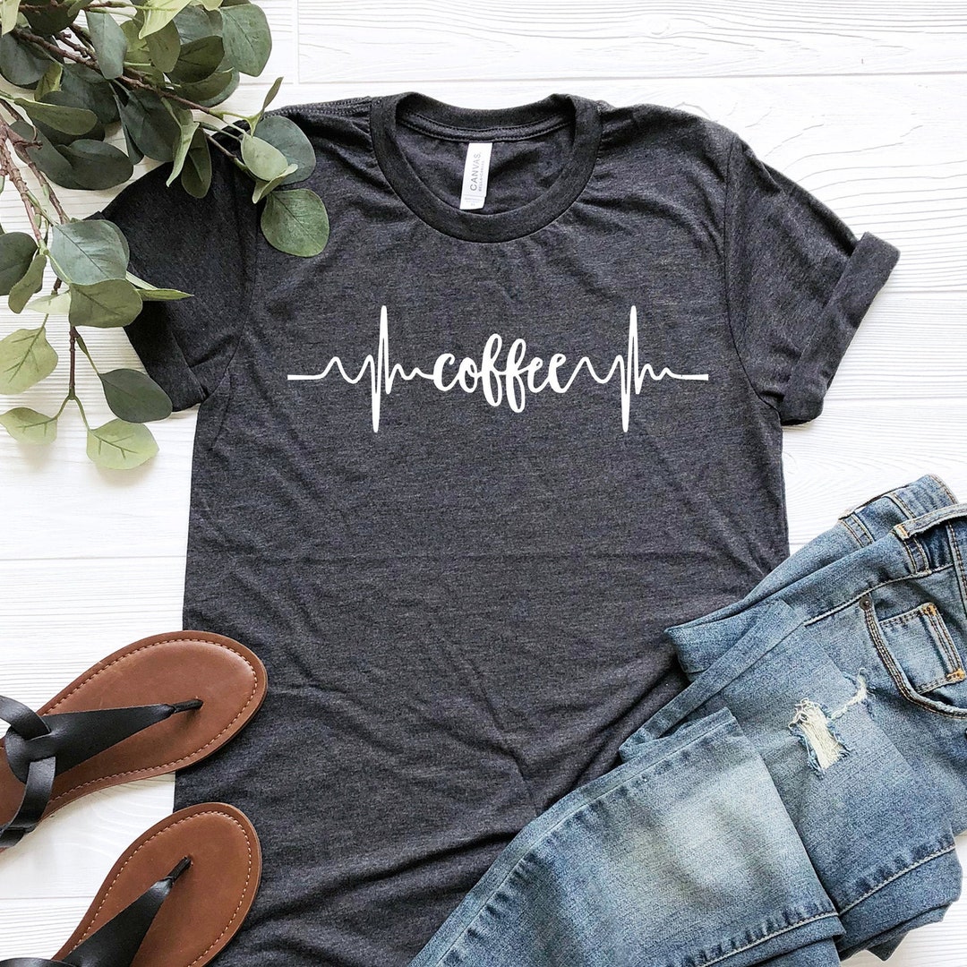 Coffee Shirt, Coffee Lifeline Shirt, Funny Coffee Shirt, Coffee Lover ...