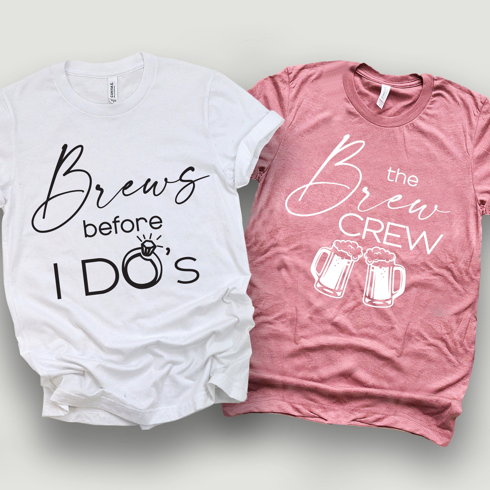 Brides Brew Crew Shirt Bachelorette T-shirts Beer | Etsy