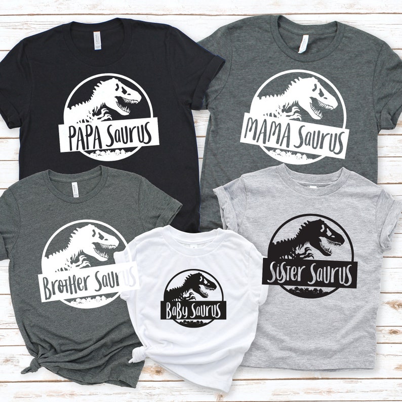 Saurus Family Shirt Mama Saurus Shirt Daddy Saurus Shirt | Etsy