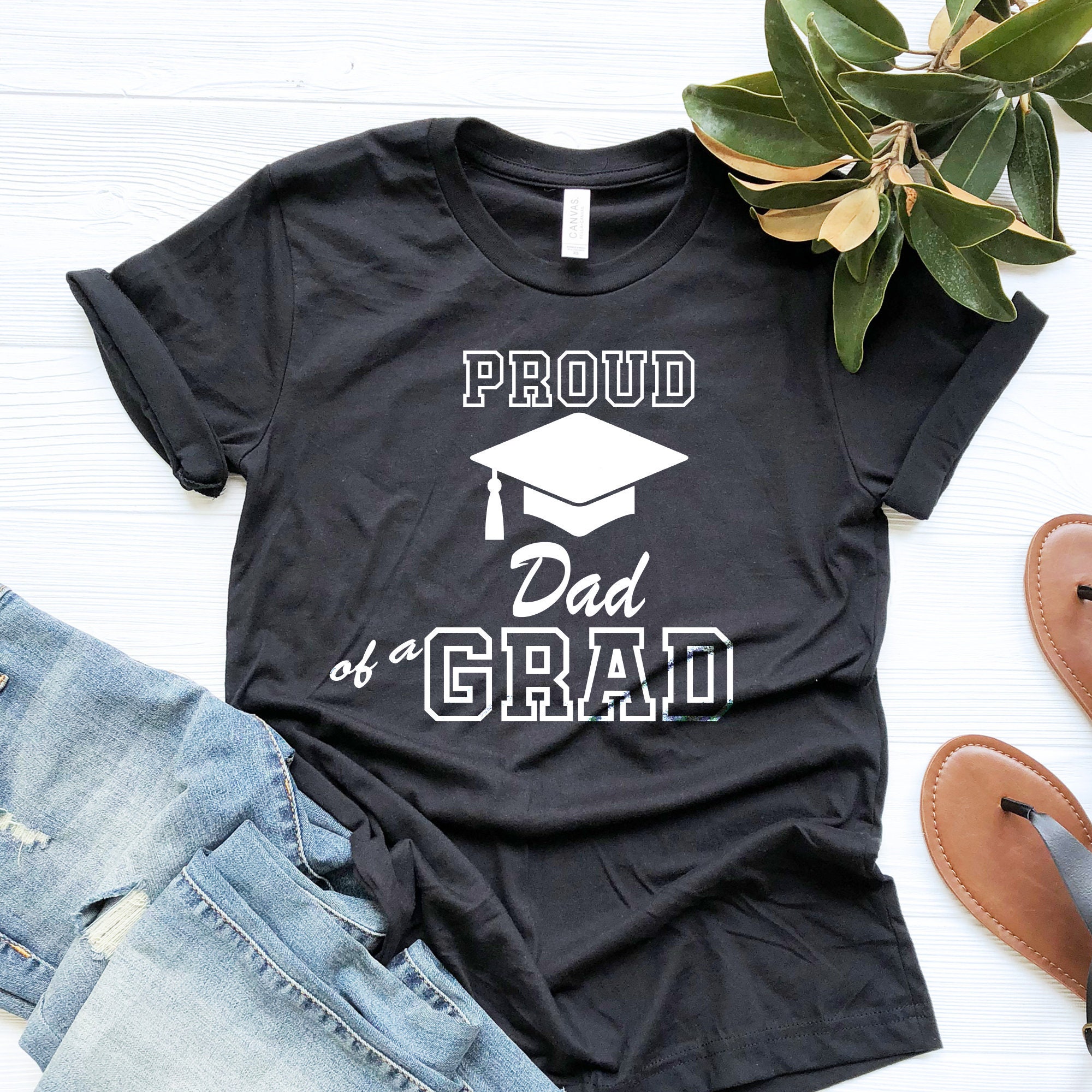 Proud Dad of a Grad Shirt Family Graduation Shirts - Etsy UK