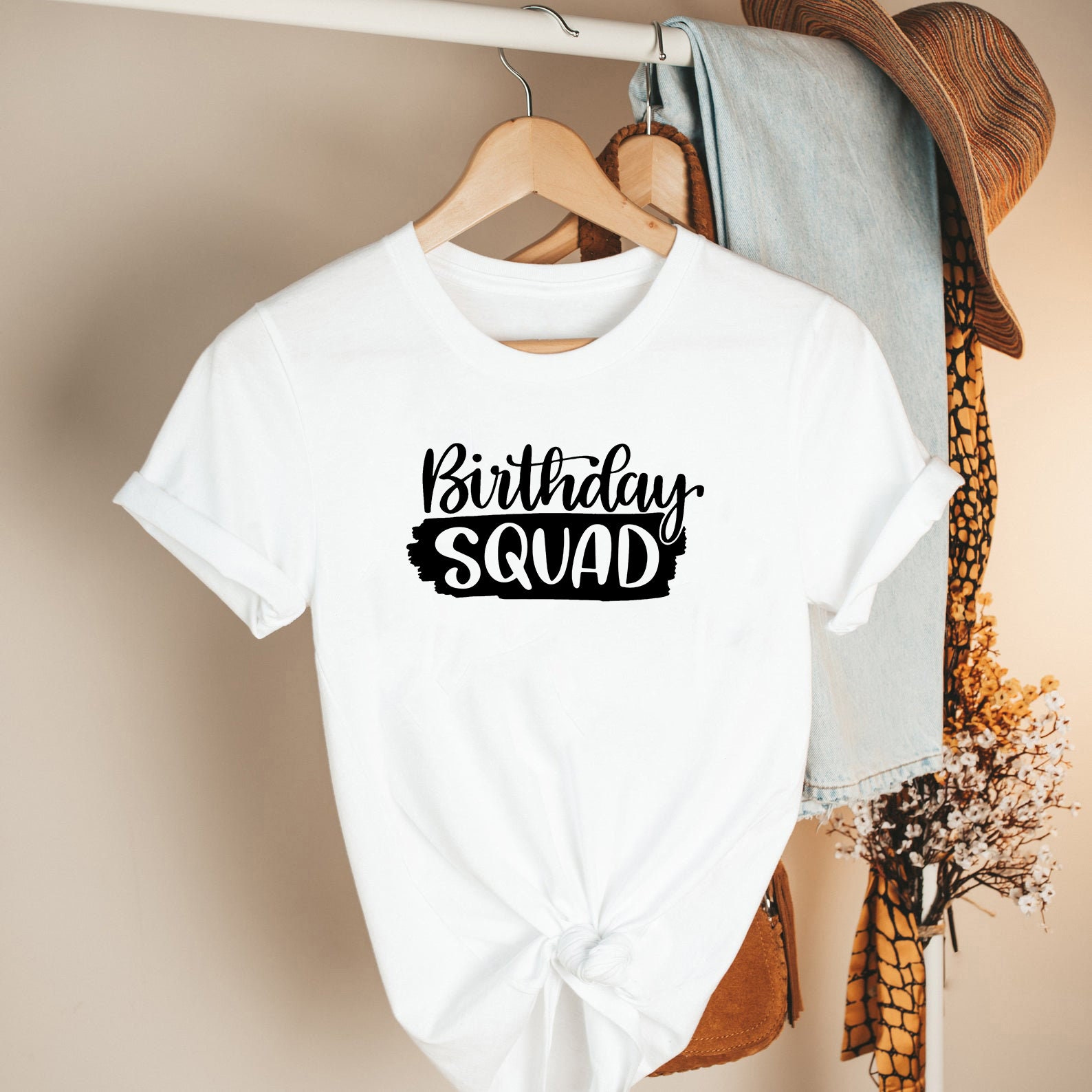 Birthday Squad T Shirt Birthday Squad Birthday Shirts Etsy