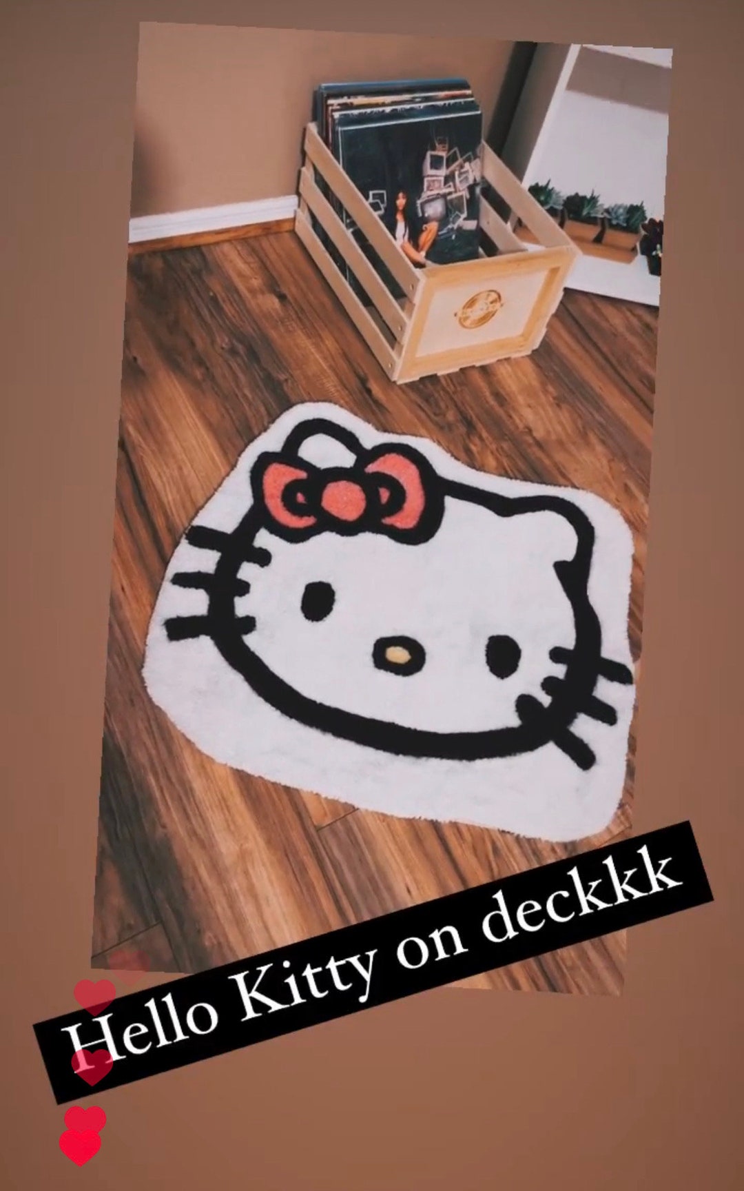Hello Kitty Rug - Etsy
