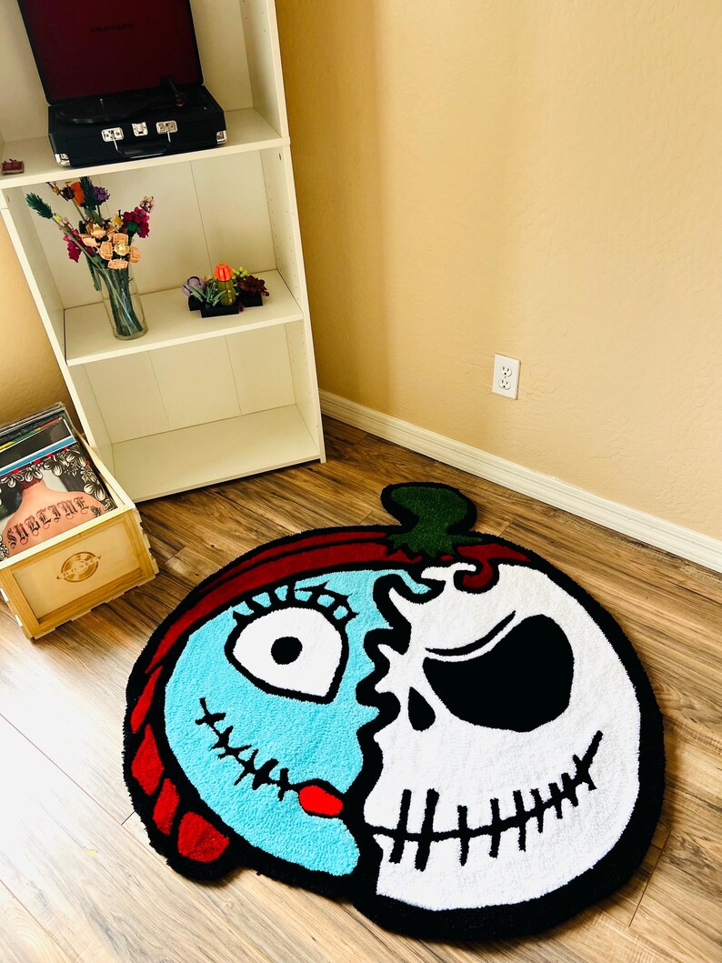 Jack & Sally Rug - Etsy