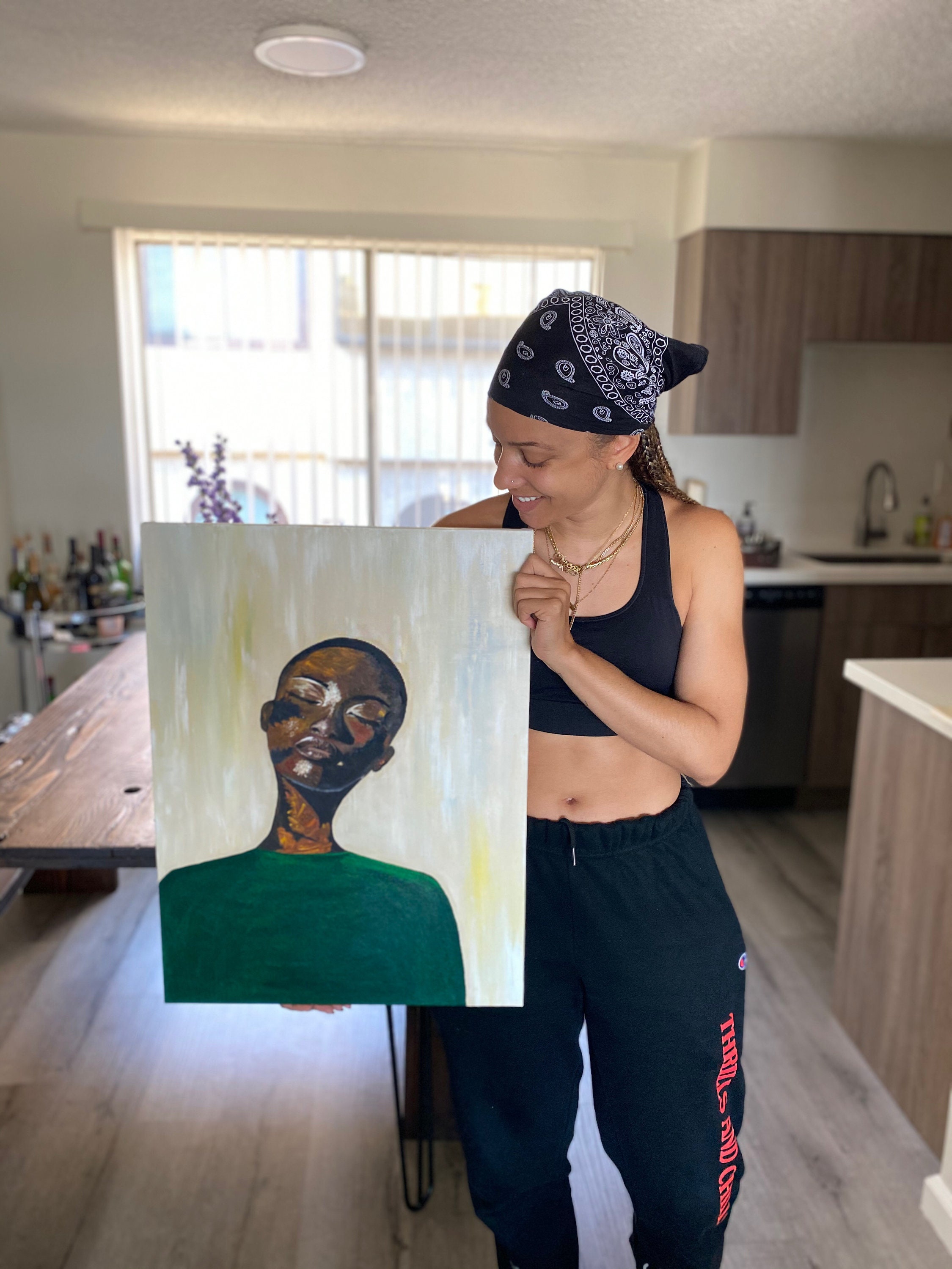 Bask Acrylic 18x24 Original and Color Art Prints of Various Sizes - Etsy