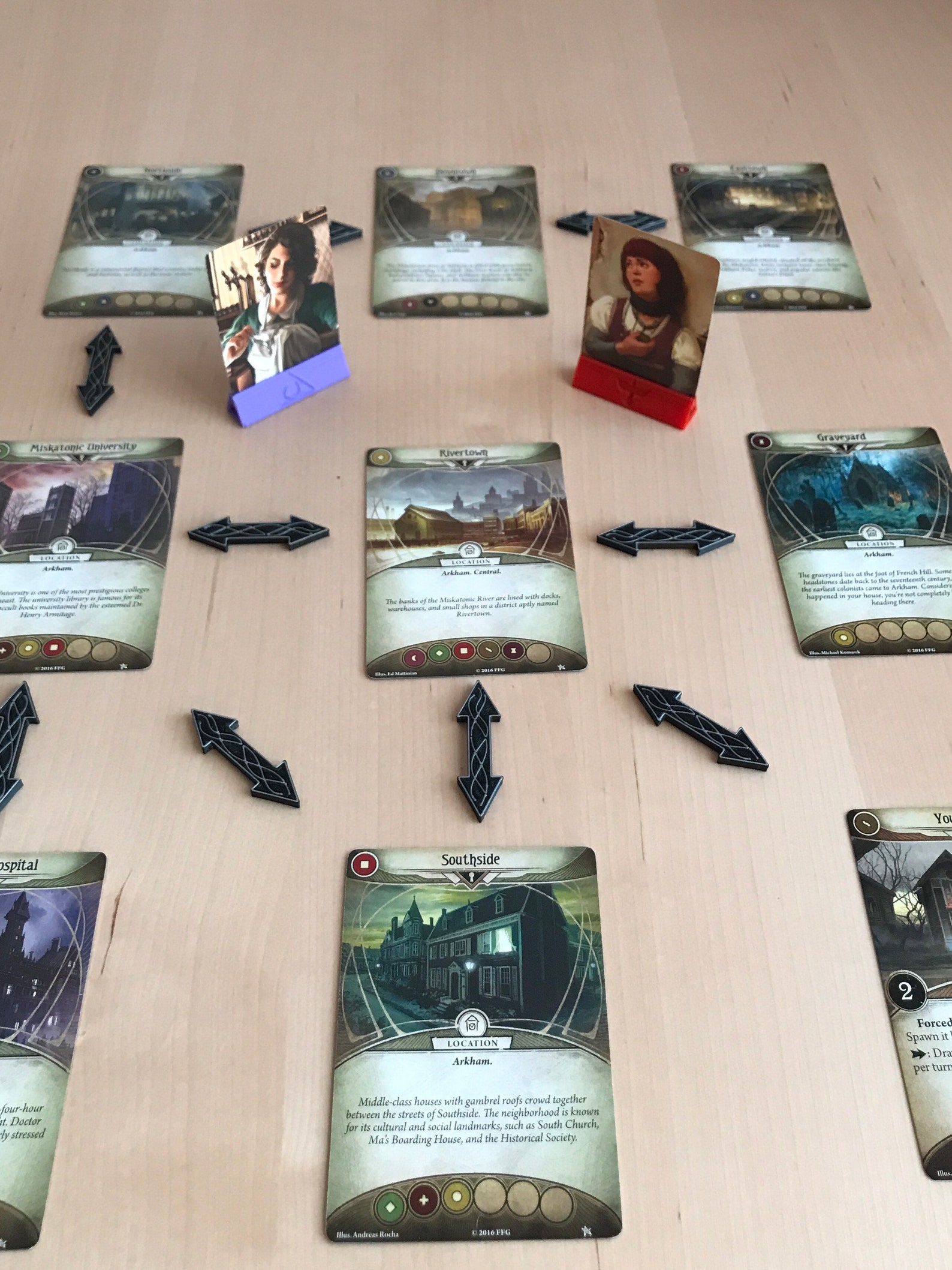 Location Pointers for Arkham Horror LCG - Etsy