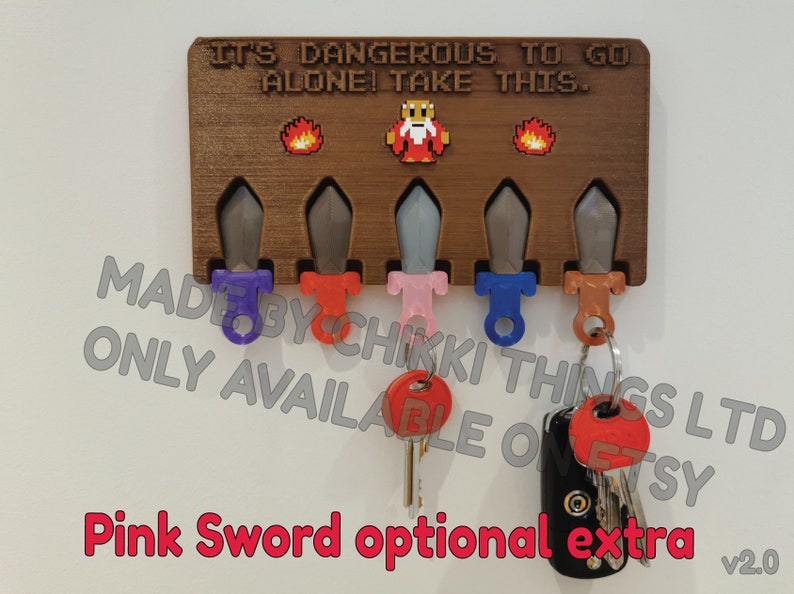 Legend of Zelda Zelda Key Holder Gift Ideas Gaming - Etsy