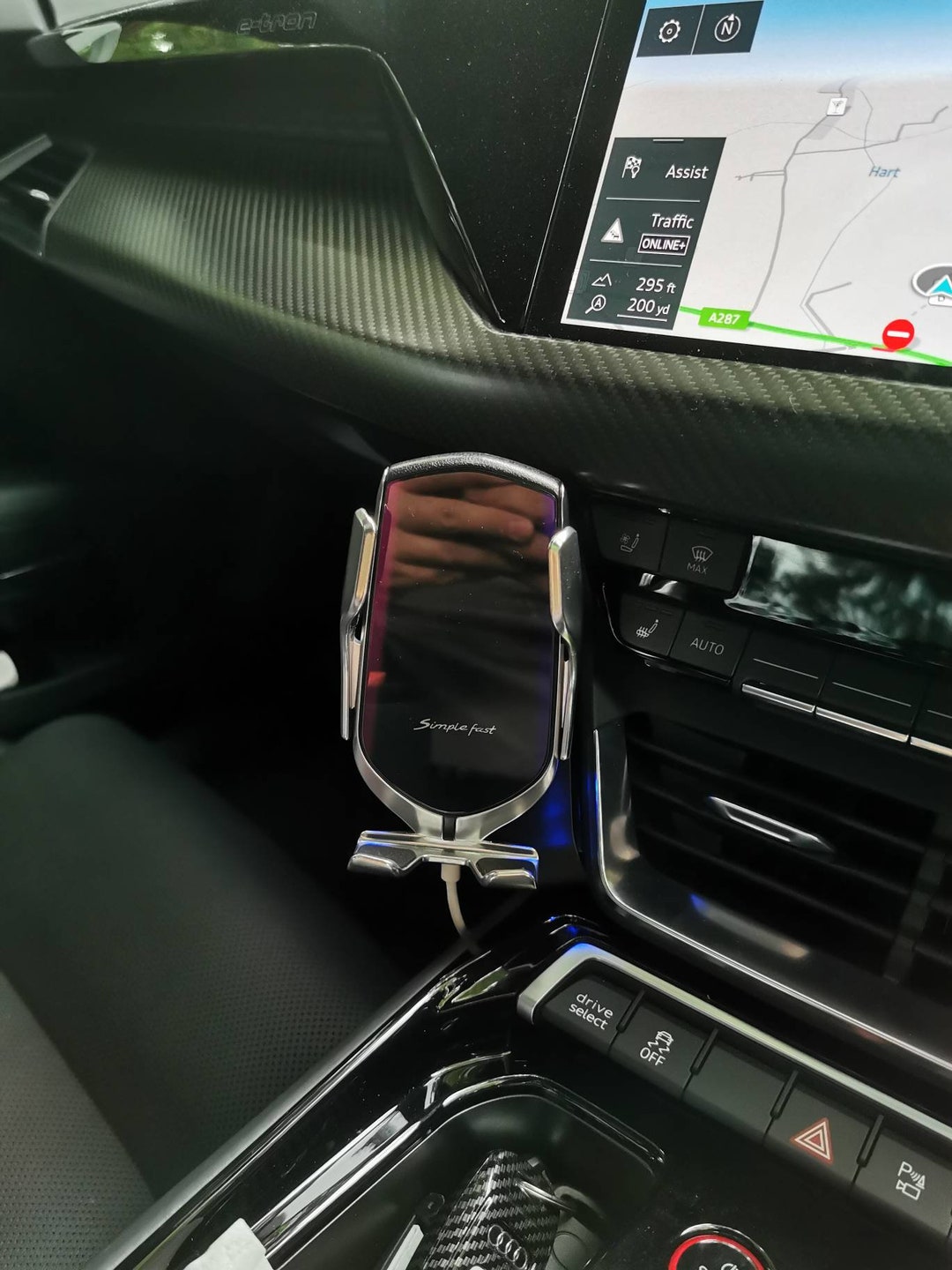 Audi Etron Gt Side Mounted Phone Holder Bracket. (bracket Only-no Phone ...