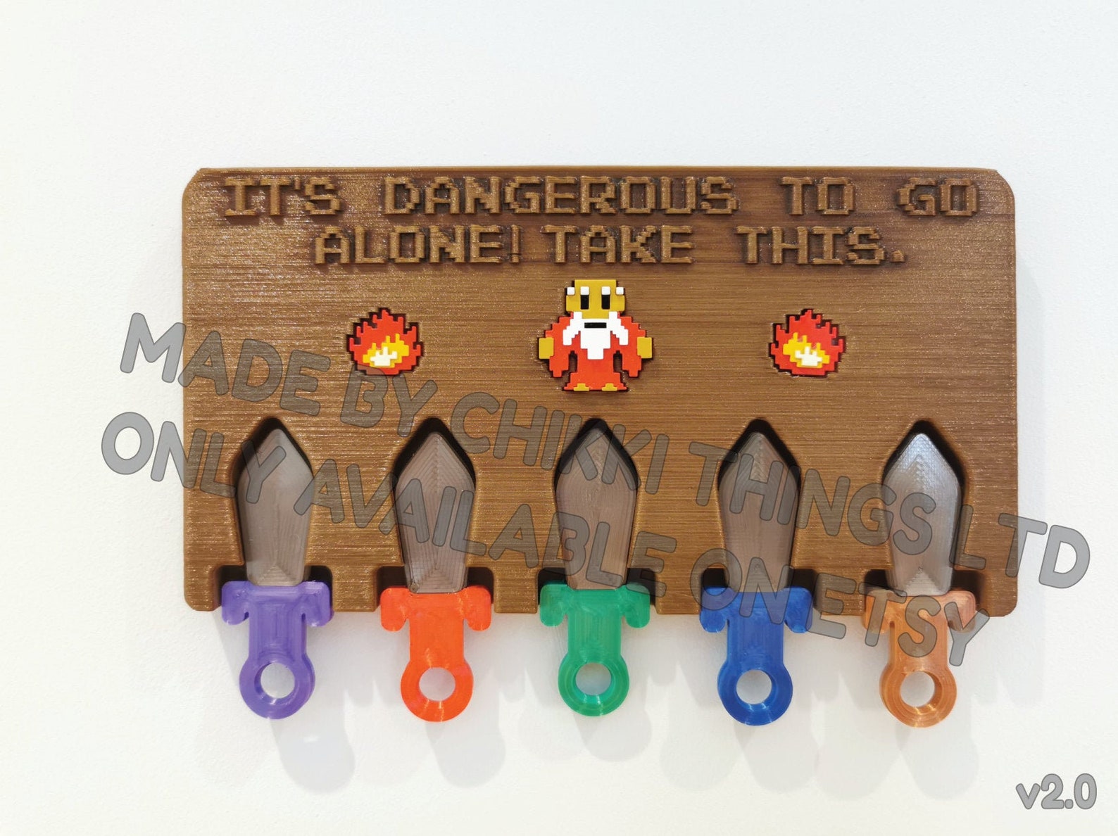 Legend of Zelda Zelda Key Holder Gift Ideas Gaming - Etsy