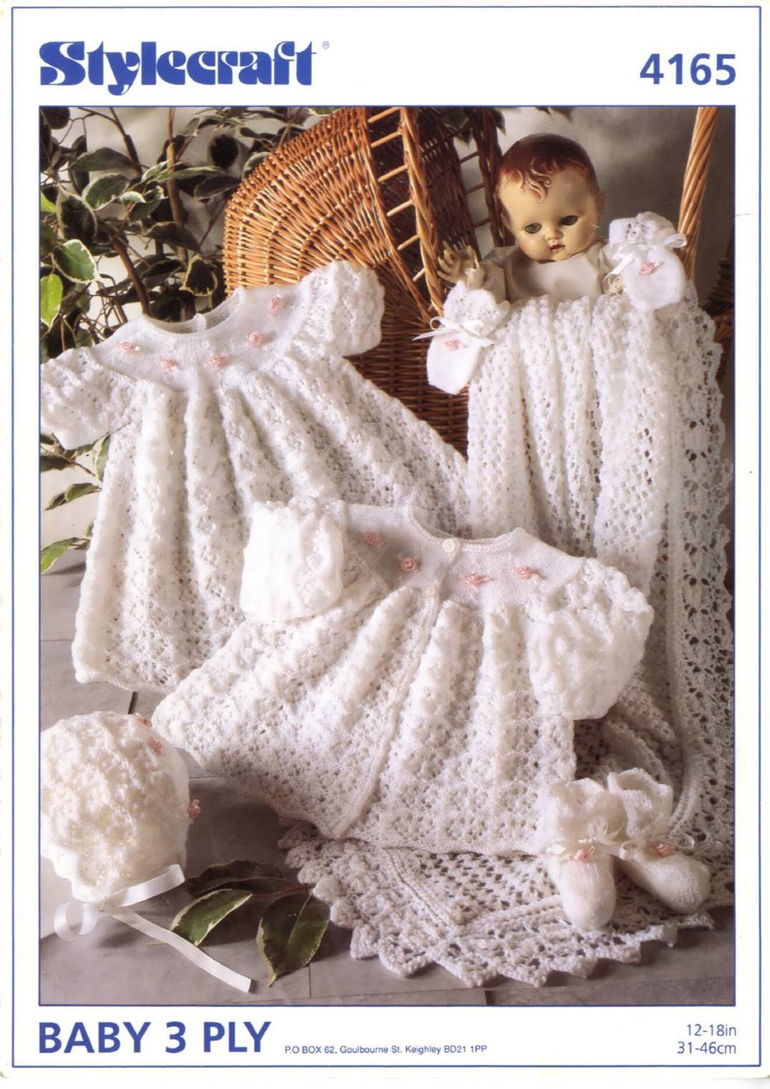 CUTE Preemie Baby Layette 3 PLY Knitting Pattern PDF Download | Etsy