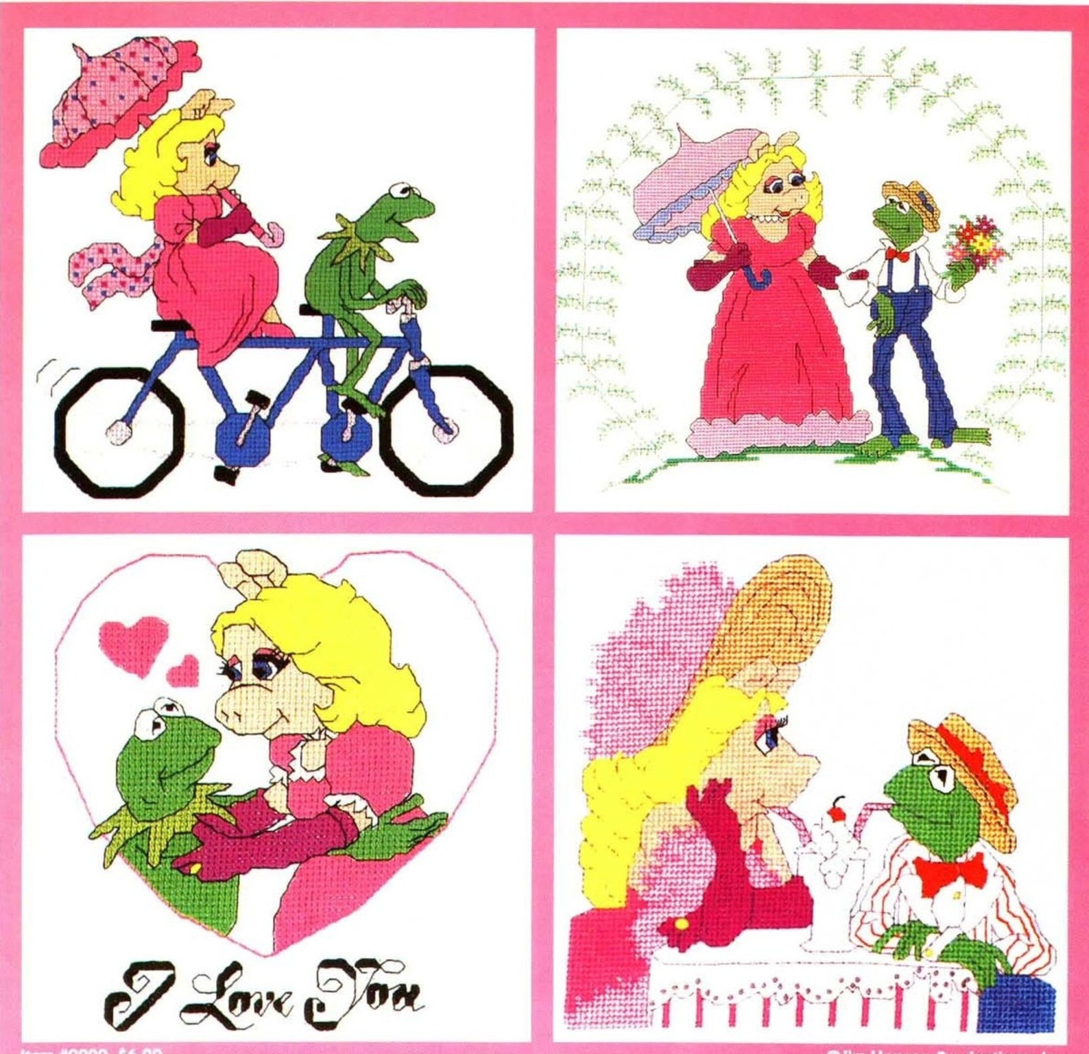 Muppet Show Collection Vintage Cross Patterns Set Pdf Sampler - Etsy