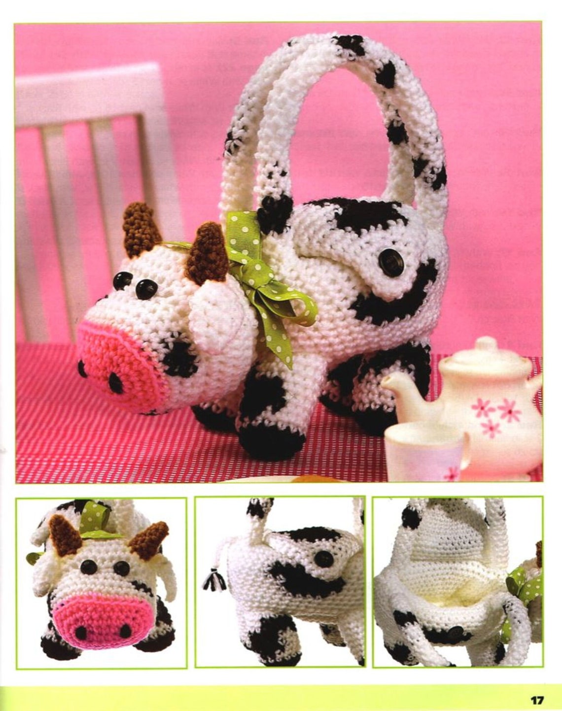 CUTE Six Crochet Animal Purses For Girls Kids Animal Critters | Etsy