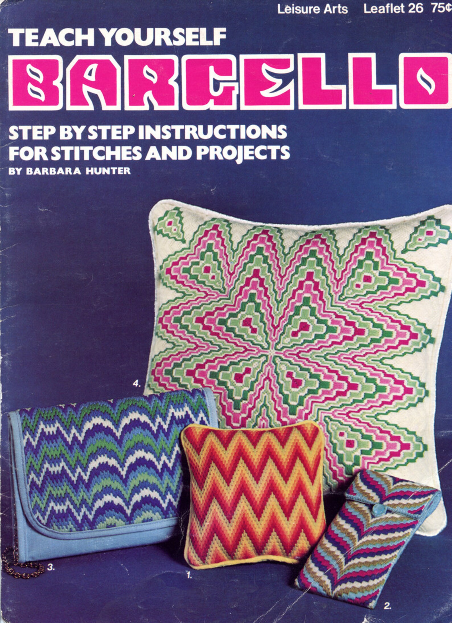 RARE Vintage Bargello Stitches Needlepoint Quilt PDF - Etsy