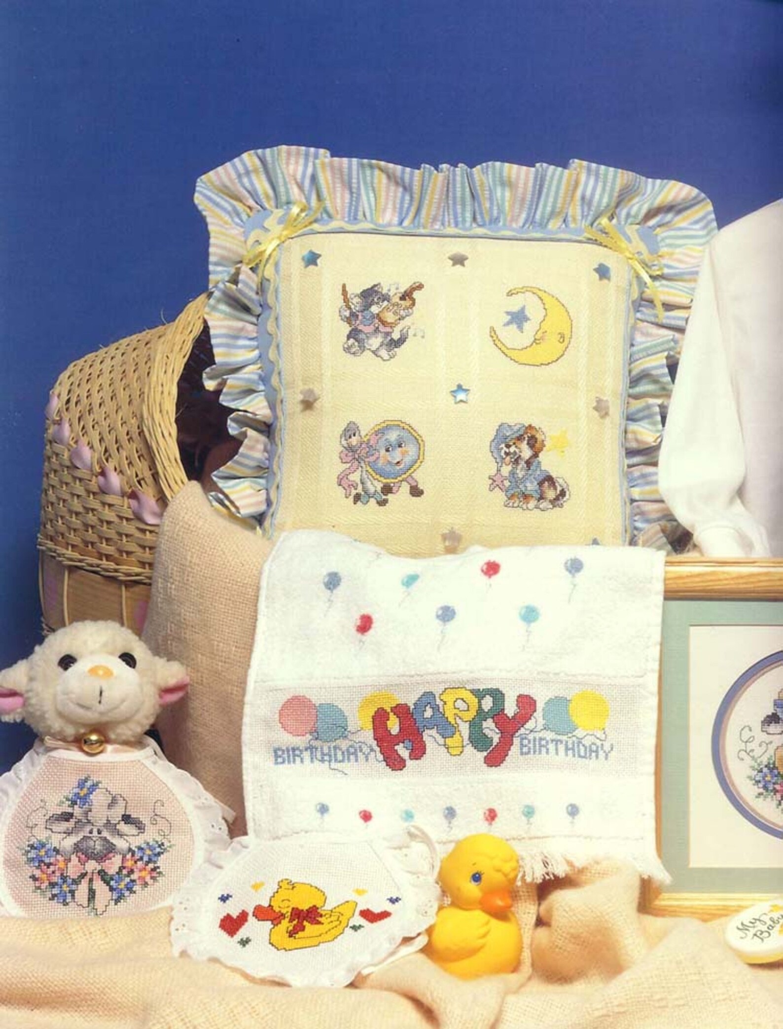Vintage Baby Cross Stitch Pattern BOOK Pdf Instant Download - Etsy