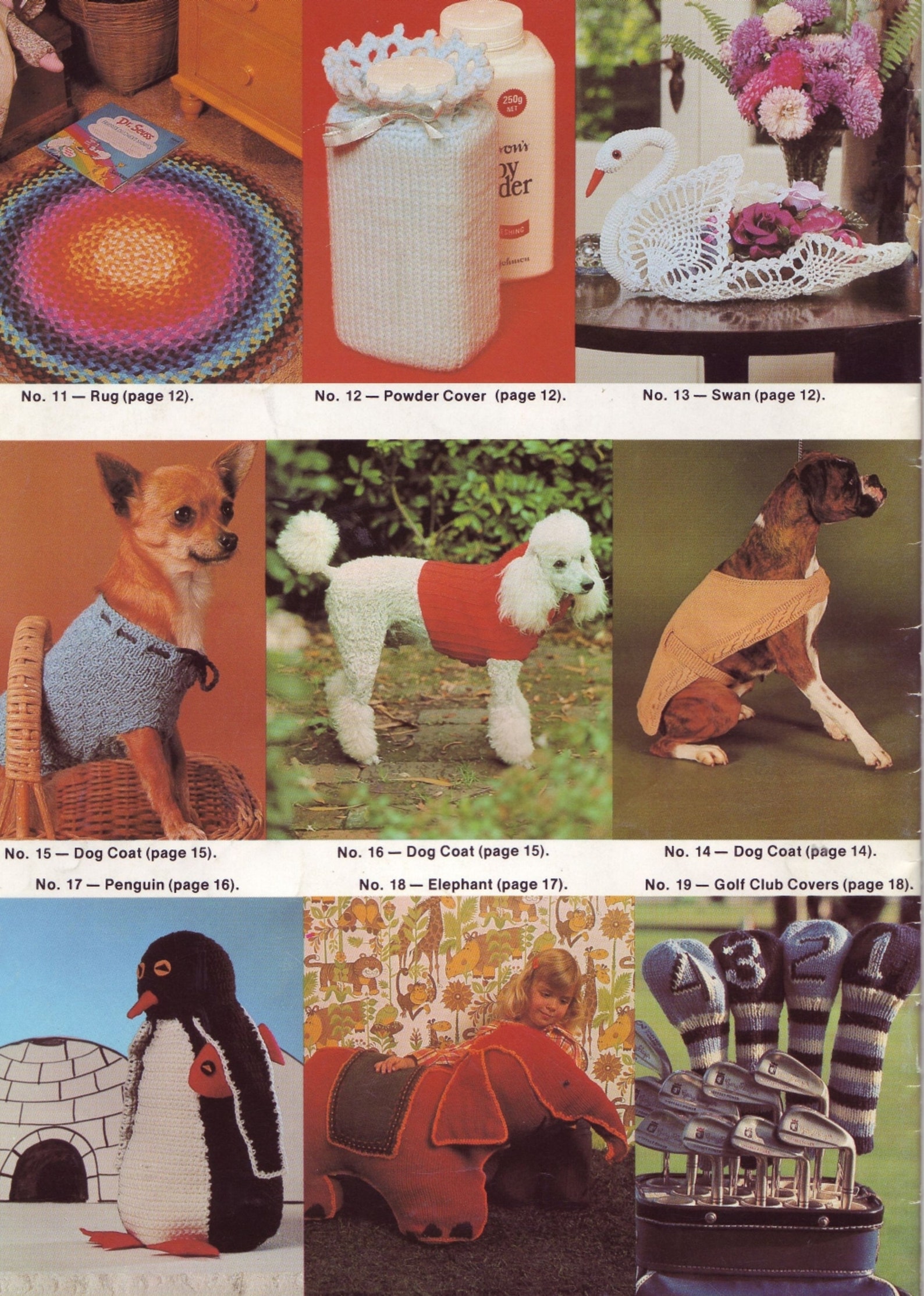 Vintage Toys Knitting Crochet Pattern Booklet / Craft E Book - Etsy