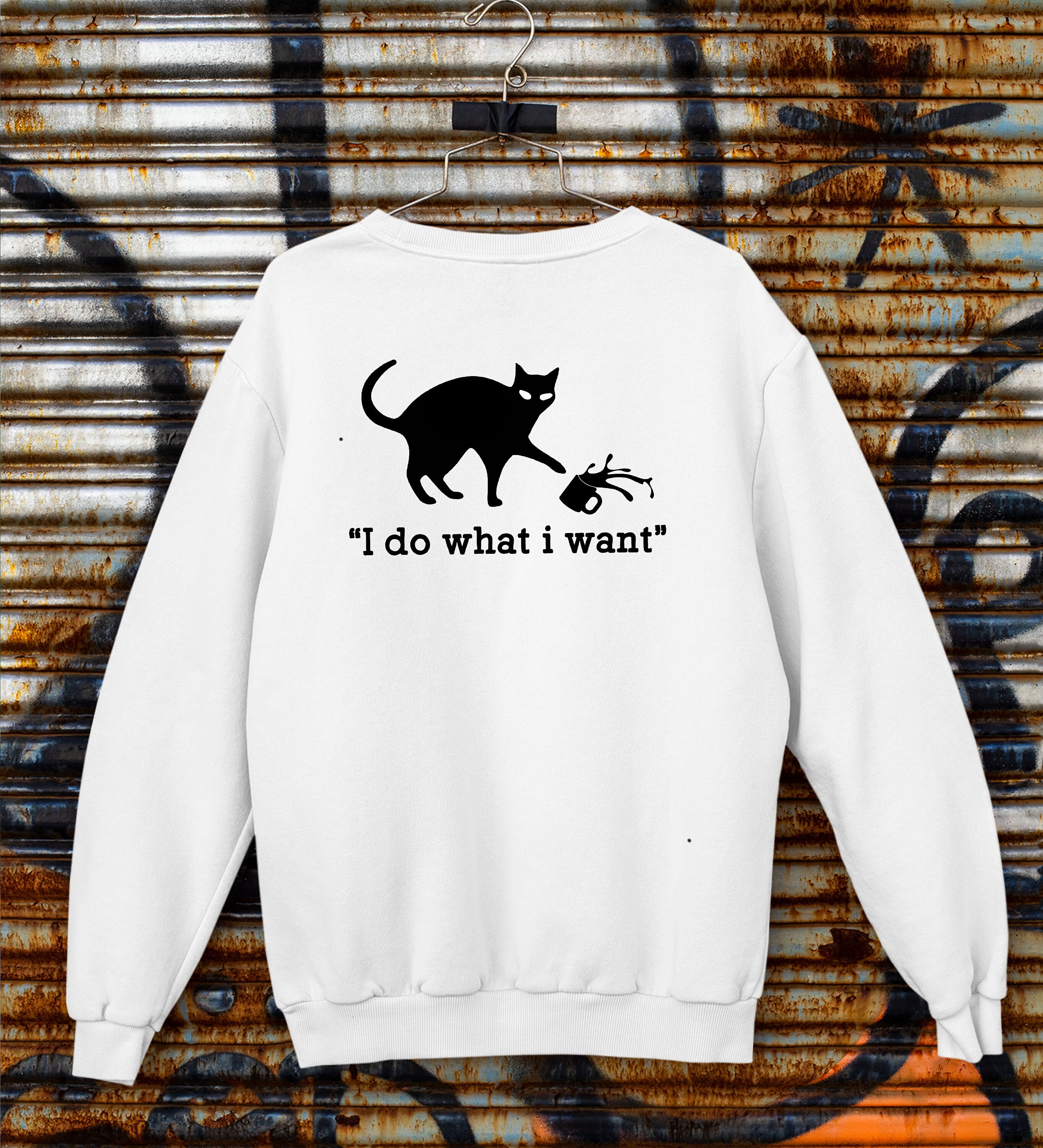 I Do What I Want Cat Lover Just a Girl Who Loves Cats Cat - Etsy
