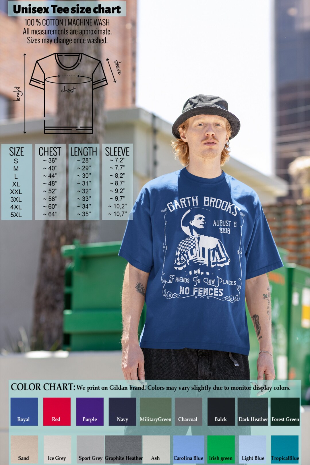 Garth Brooks, Vintage, Callin Baton, Rouge Era Shirt, Vintage, Troyal ...