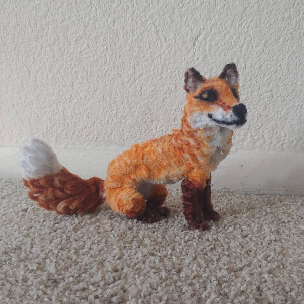 Pipe Fox Doll - Etsy