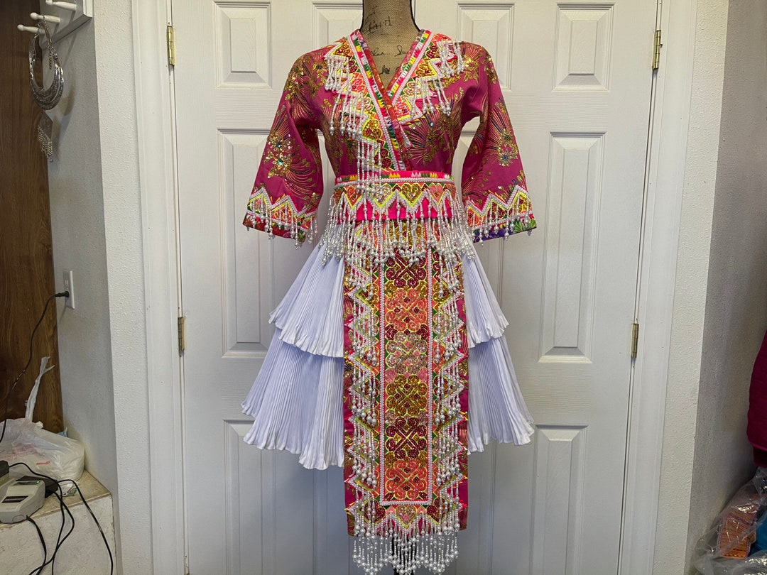 Y25 Size 38 Adult Hmong Outfit Hmong Clothes - Susan - Etsy