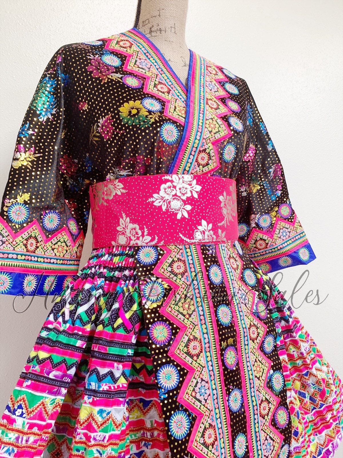 K 2 Size 42adult Hmong Outfit Hmong Clothes - Etsy