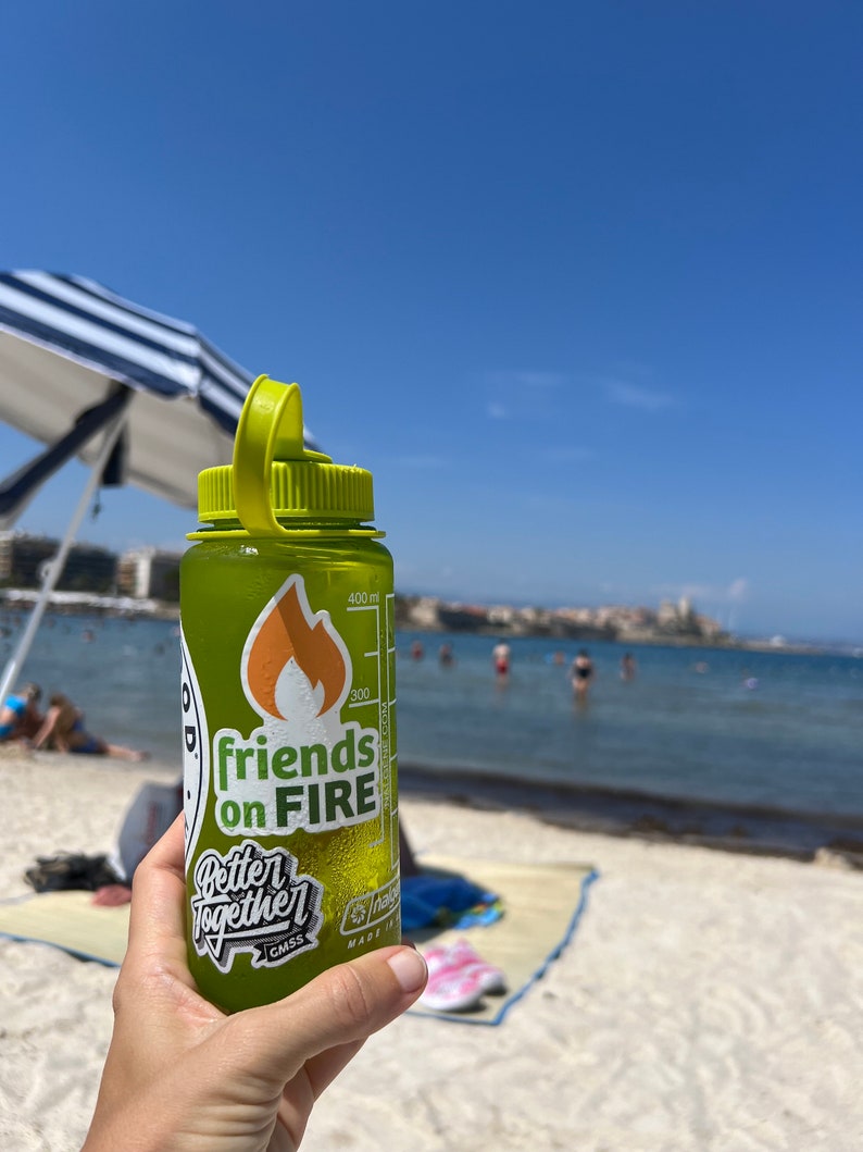 Friends on FIRE Logo Sticker - Etsy