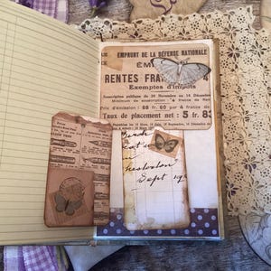 Mini Journal, Small Folio, Journal Companion - Etsy